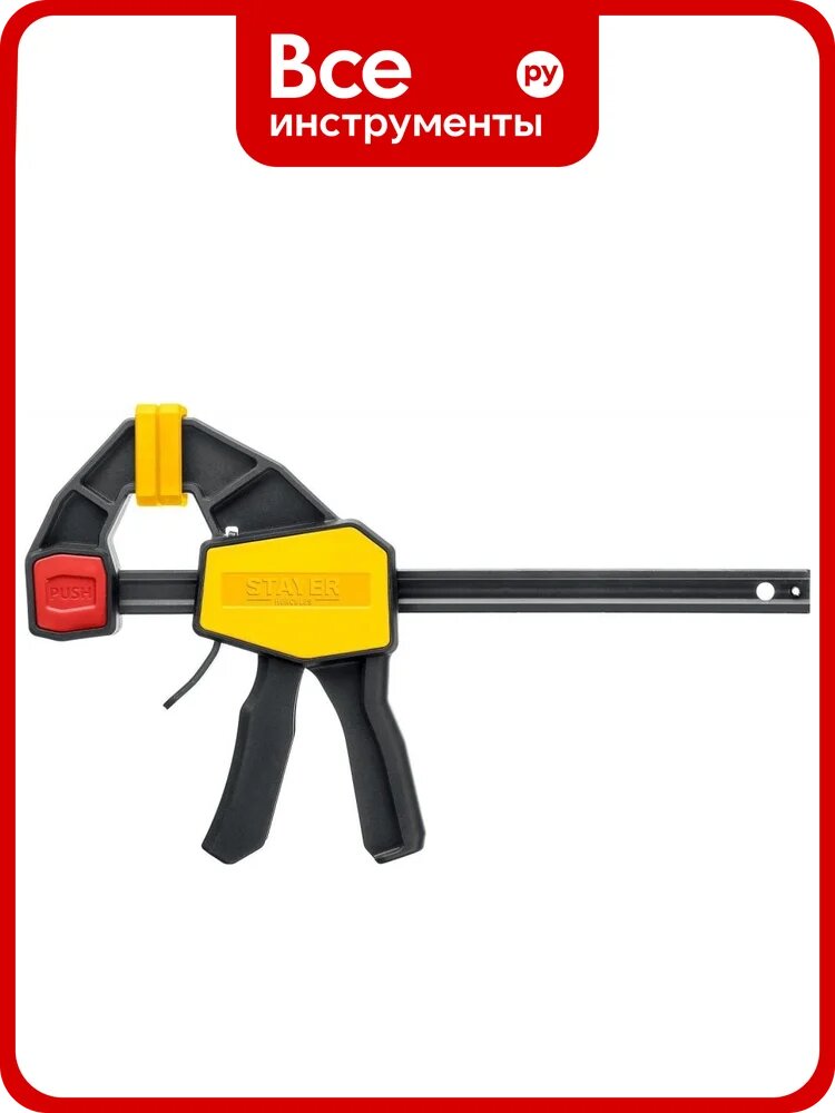 Пистолетная струбцина STAYER Hercules 300/65 мм 32242-30_z01, быстрого снятия струбциныработа
