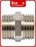 Ниппель Rvc 00734, латунь, покрытие никель, 1/2 дюйма, 80х60х25 мм