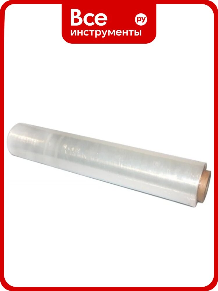 Пленка стрейч BlackWeld 500, 23мкм ролик 2 кг 2 сорт 145609