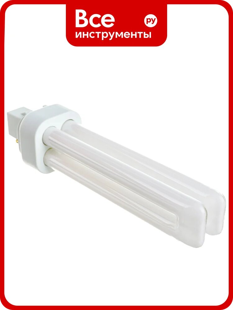 Компактная люминесцентная неинтегрированная лампа Osram DULUX D 18W/830 G24D-2 10X1 4099854122934