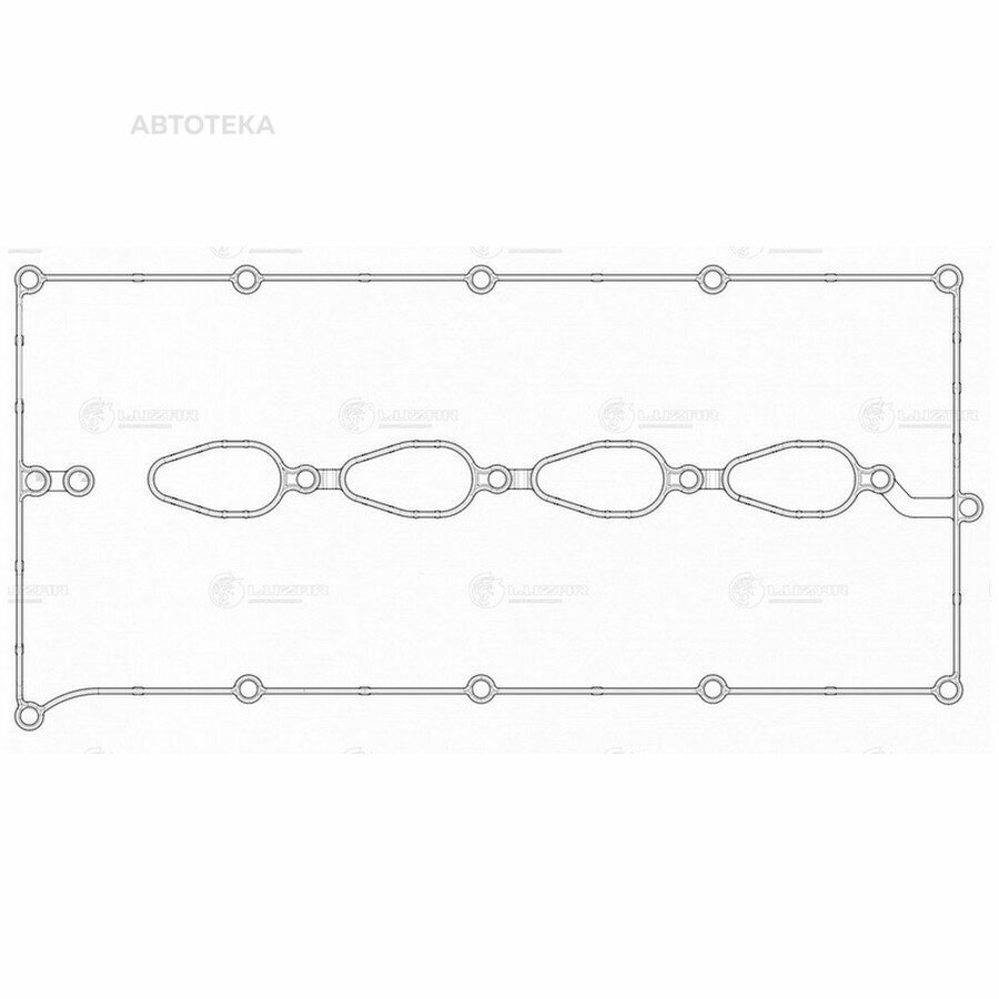 Прокладка клапанной крышки KIA SORENTO (02-)/HYUNDAI H-1 (07-) 2.5D LUZAR LES20807