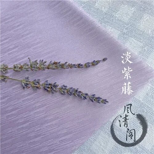 Жаккардовая саржевая ткань полиэстер 1,45х1 м 8 Light Purple vine