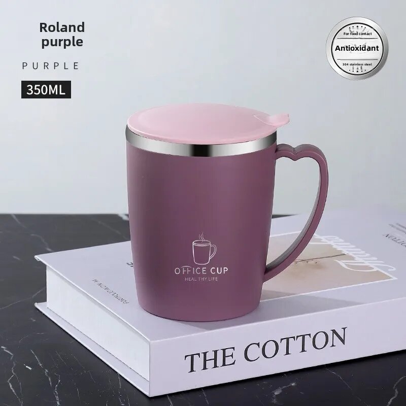 Термокружка из нержавеющей стали Double Wall Vacuum Insulated Coffee Cup Фиолетовый, violet