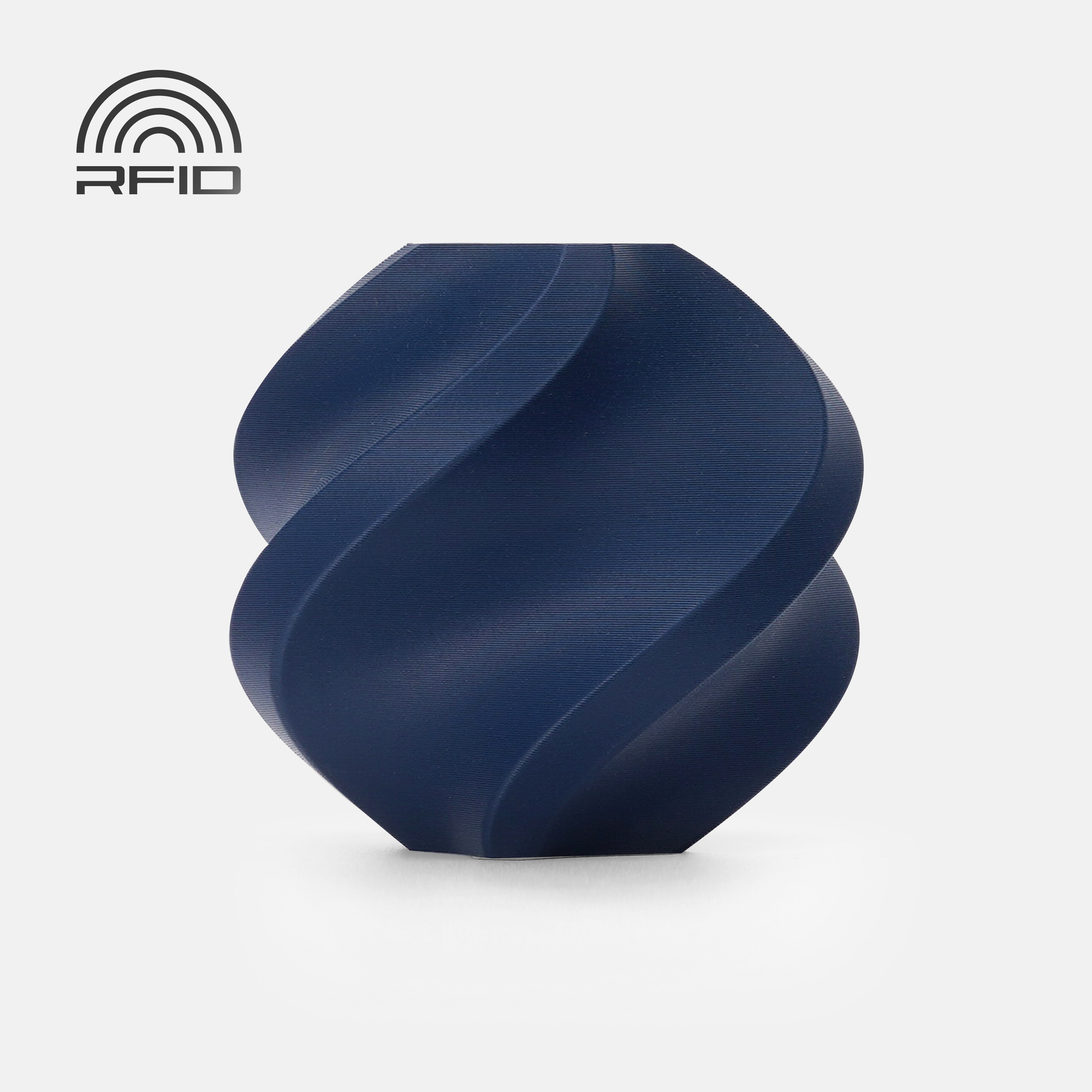 Пластик PLA Matte Bambu Lab, 1кг (Без катушки), Dark Blue (11602), Темно-синий