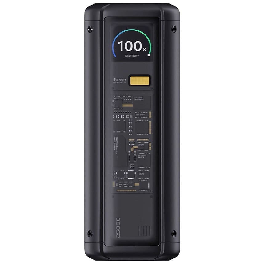 Портативный аккумулятор Xiaomi Powerbank 25000mAh, черный, 25 000 мА/ч