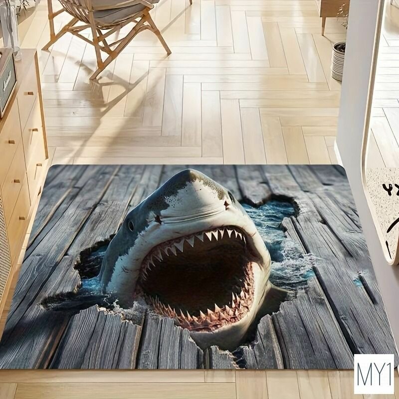Ковер 40x60 см 3 мм 3d-эффект разноцветный