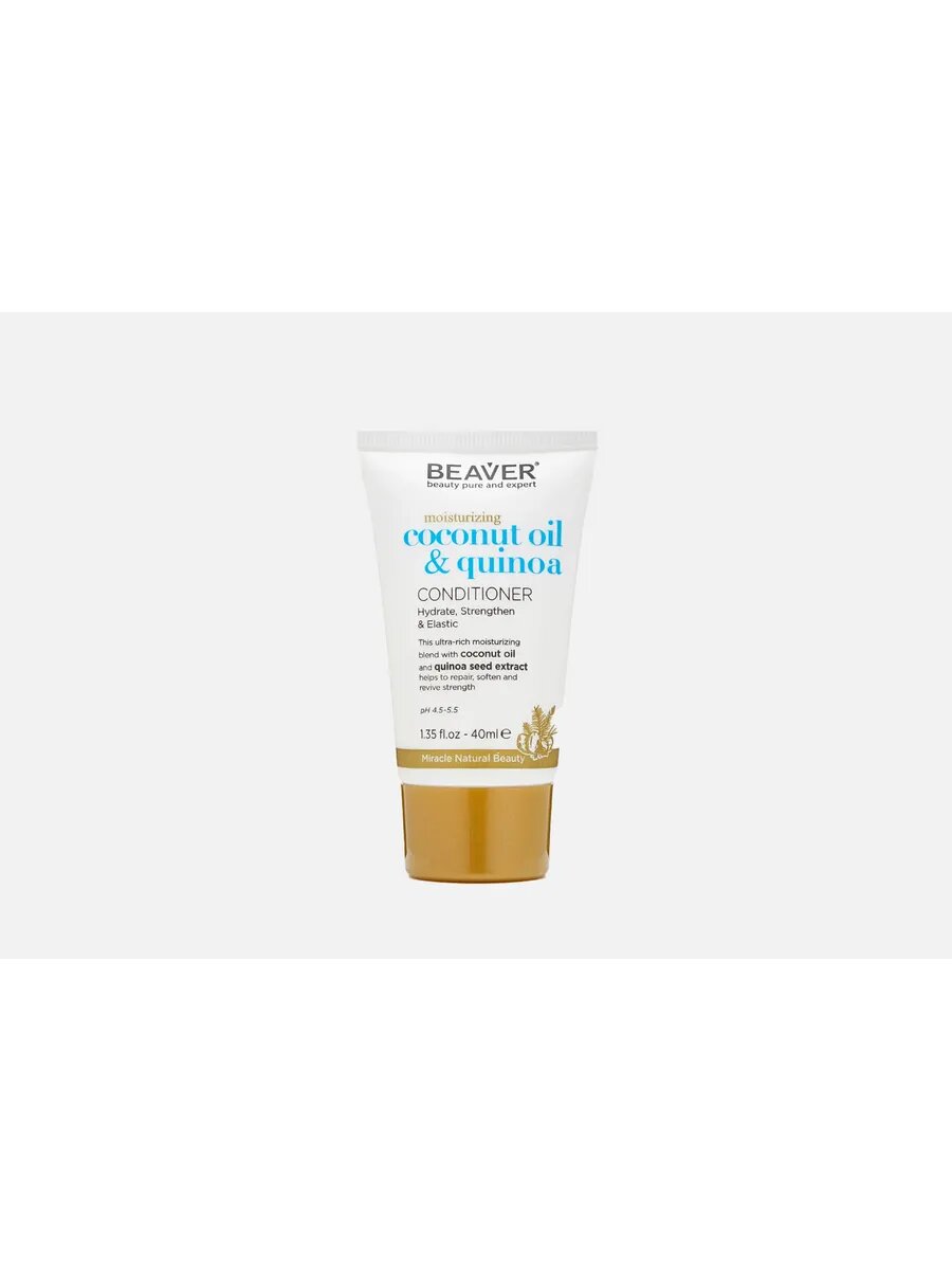 Beaver Coconut Oil Travel Size Кондиционер для волос 40 мл