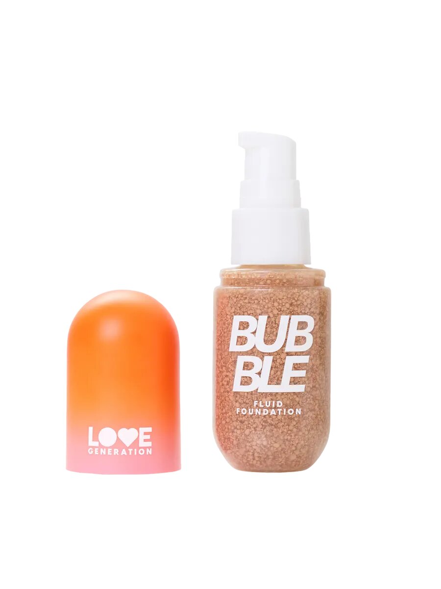 Love Generation Тональный флюид Fluid Foundation Bubble тон 02 бежевый 40 мл 1 шт