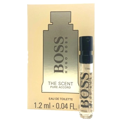 Boss The Scent Pure Accord Hugo Boss туалетная вода 1.2 мл пробник для мужчин