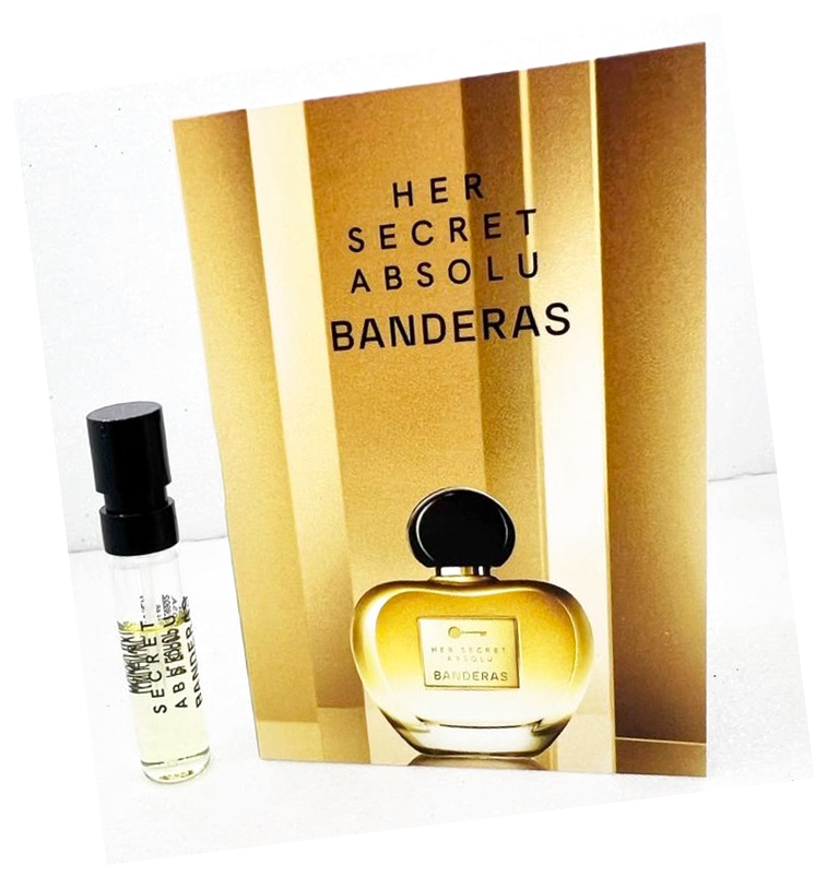 Женские духи Antonio Banderas Her Secret Absolu 1.5 мл миниатюра - Антонио Бандерас Хе Сикрет