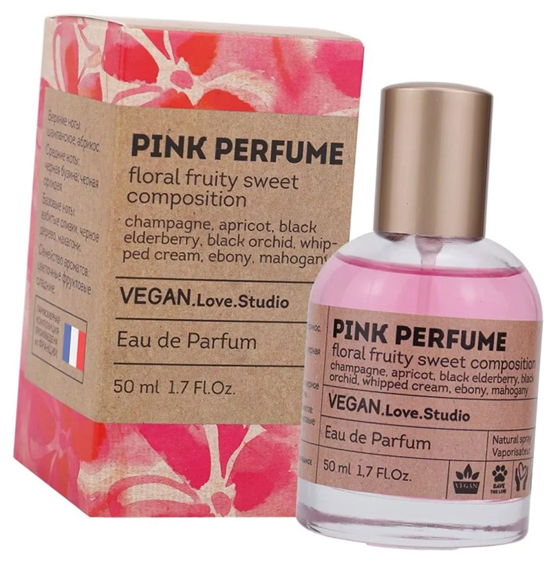 Аромат для женщин Delta Parfum Vegan Love Studio Pink Perfume 50 мл