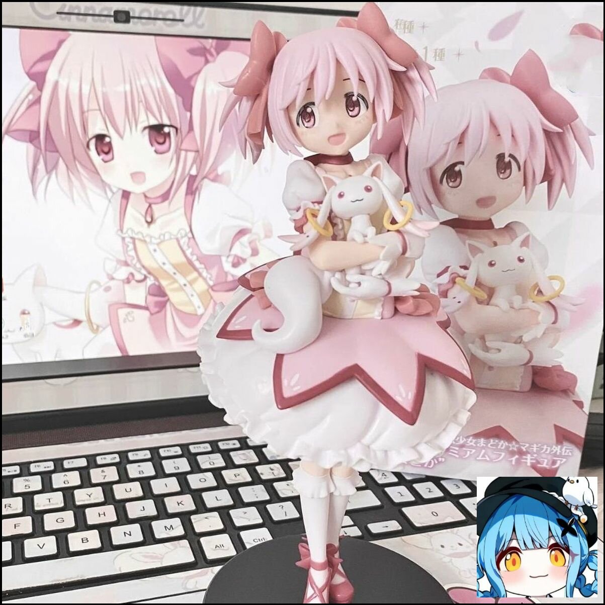 Sega Madoka Magica 16см цвет ПВХ фигурка, мадока магика, 1 шт.