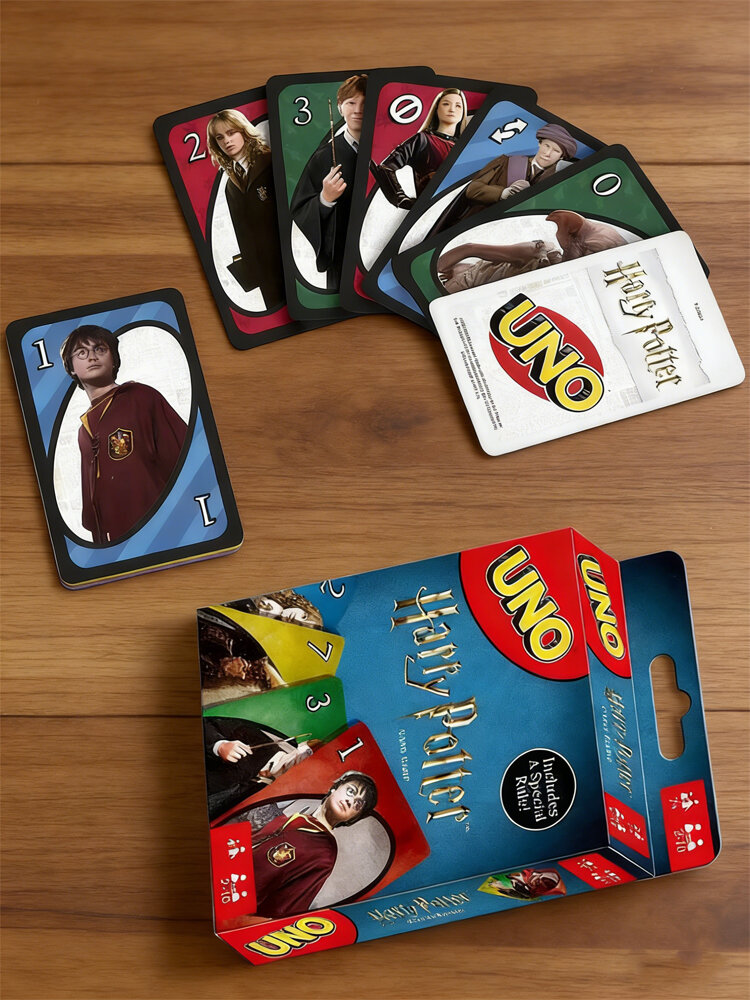 UNO, Гарри Поттер, покер, настольные карточные игры, настольные игры карты для покера настольные развлечения