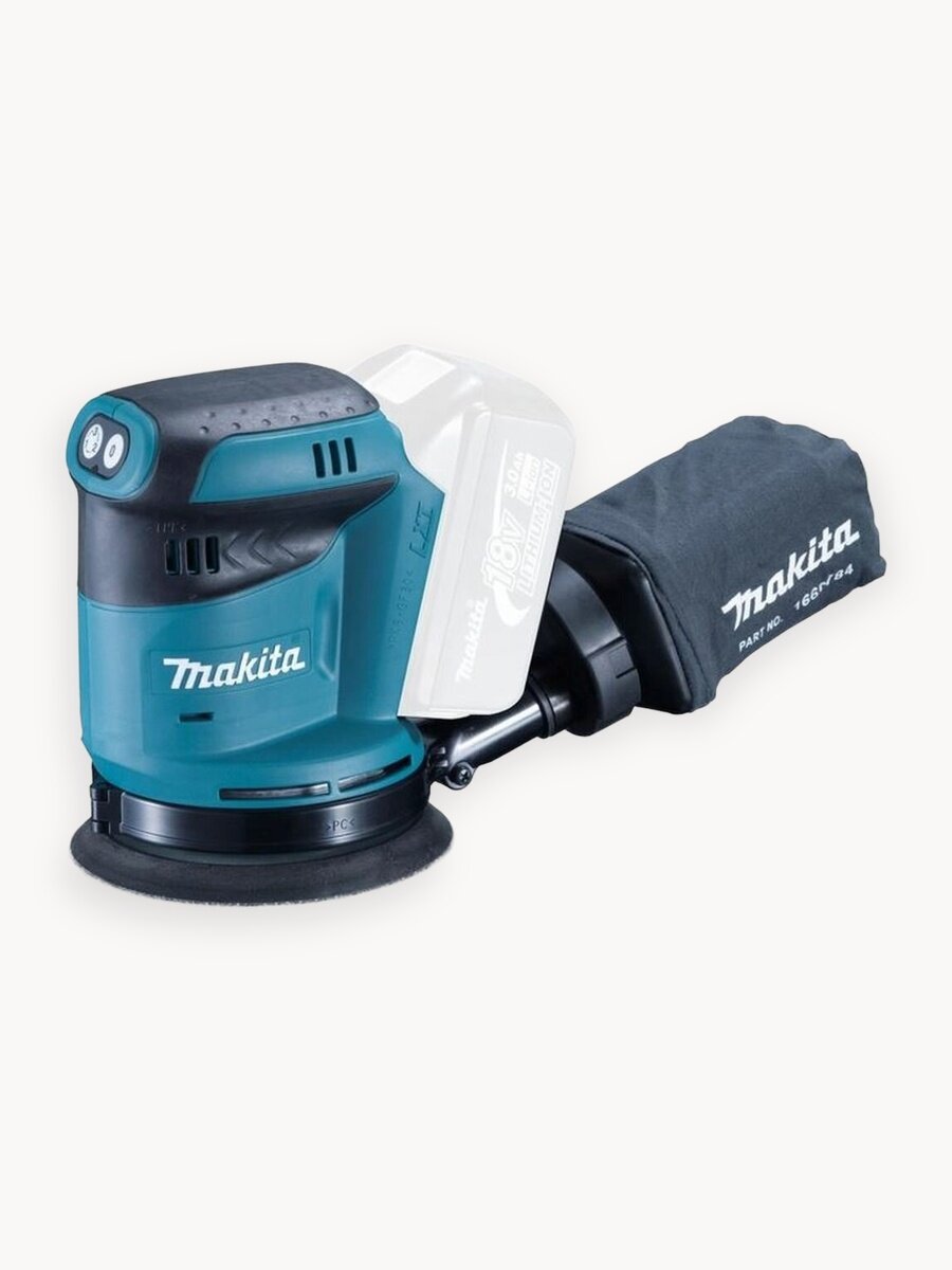 Эксцентриковая шлифмашина Makita DBO180Z , без аккумулятора, в коробке