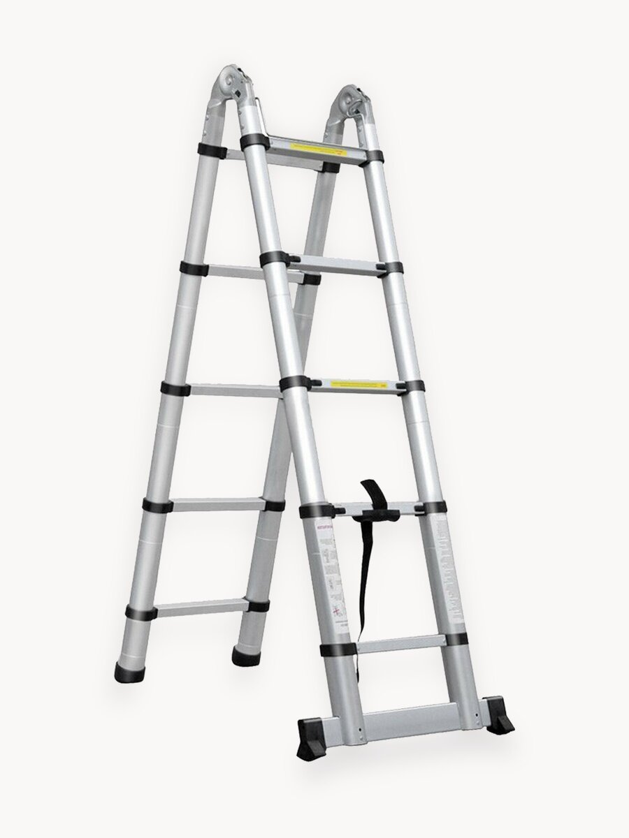 Лестница стремянка алюминиевая телескопическая 320 см STARTUL (ST9733-032)