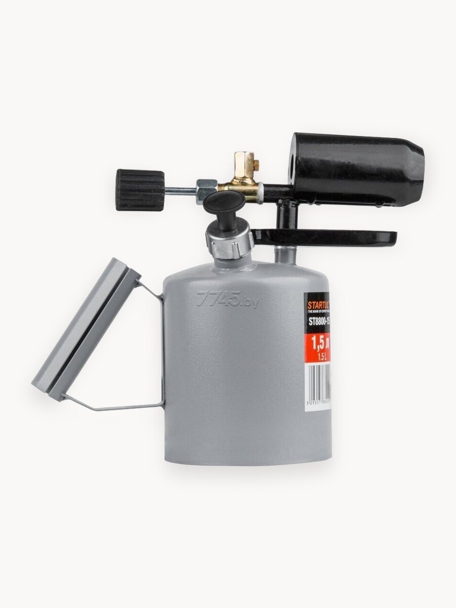 Лампа паяльная 1,5 л бензиновая горелка с регулятором пламени STARTUL (ST8800-15)