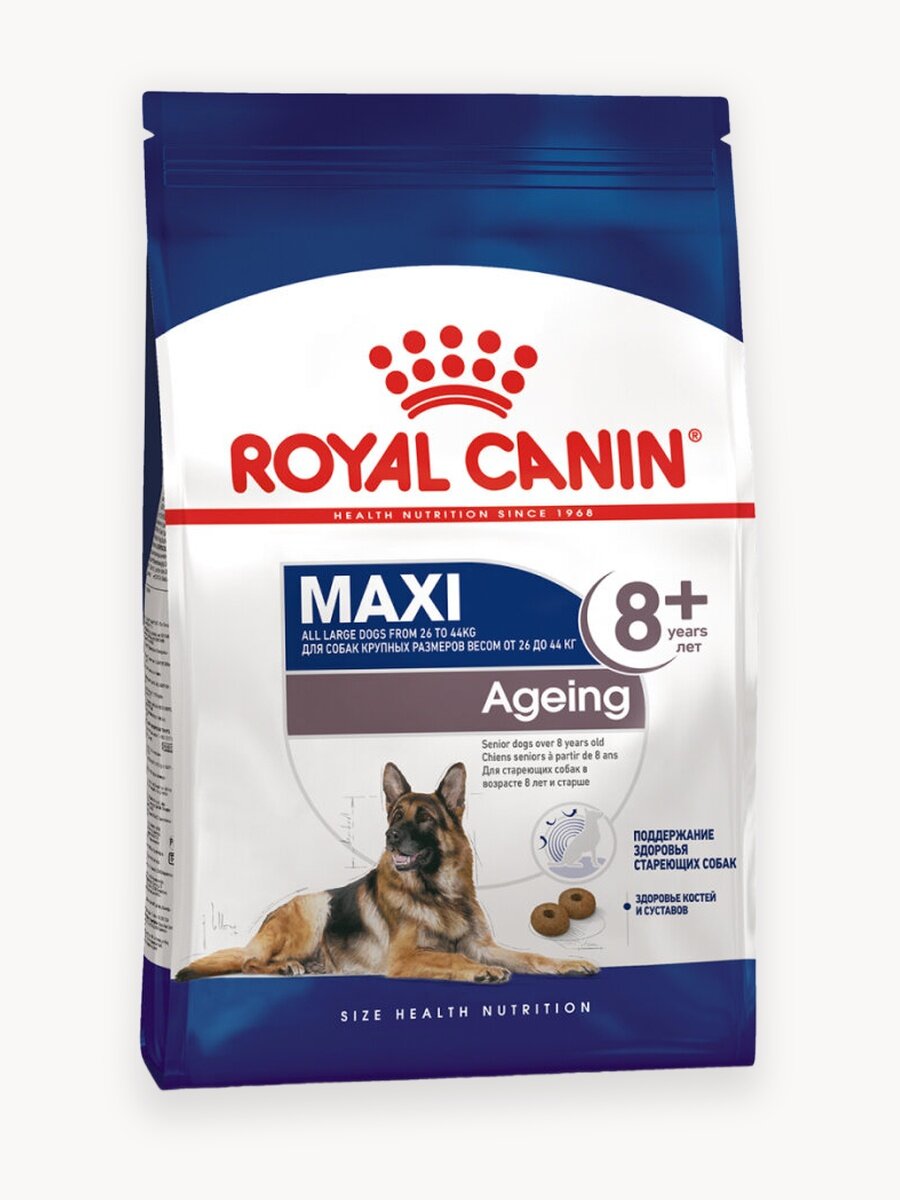 Сухой корм для собак пожилых Royal Canin Maxi Ageing 8+ для крупных пород, 3 кг