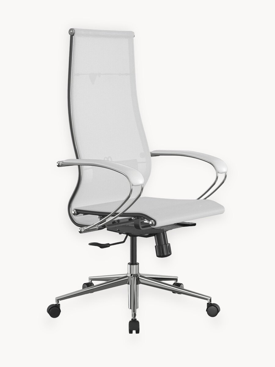 Кресло компьютерное МЕТТА-7/подл.131/осн. Synchro 052 белый