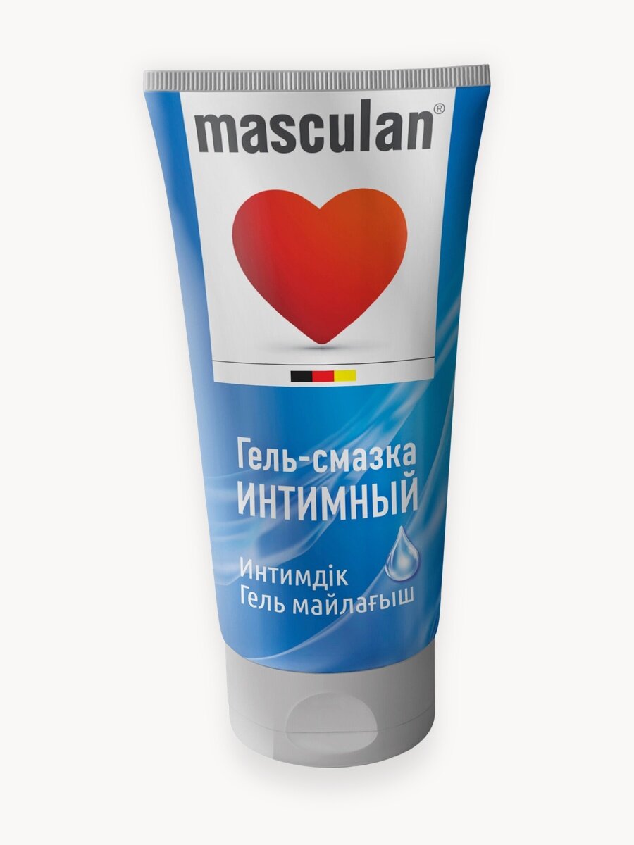 Лубрикант на водной основе ( гель-смазка) Masculan 50 мл, гель-смазка интимный с профилактическим эффектом