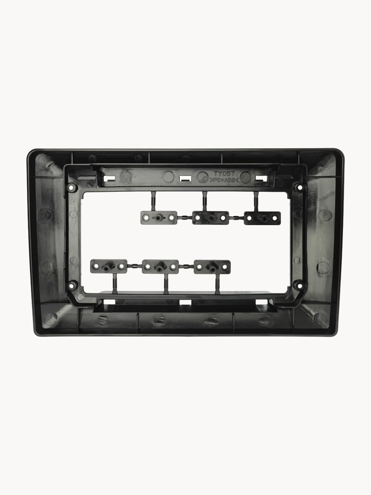 Рамка переходник с размера 9" на 10" для 10" магнитолы / Wide Media