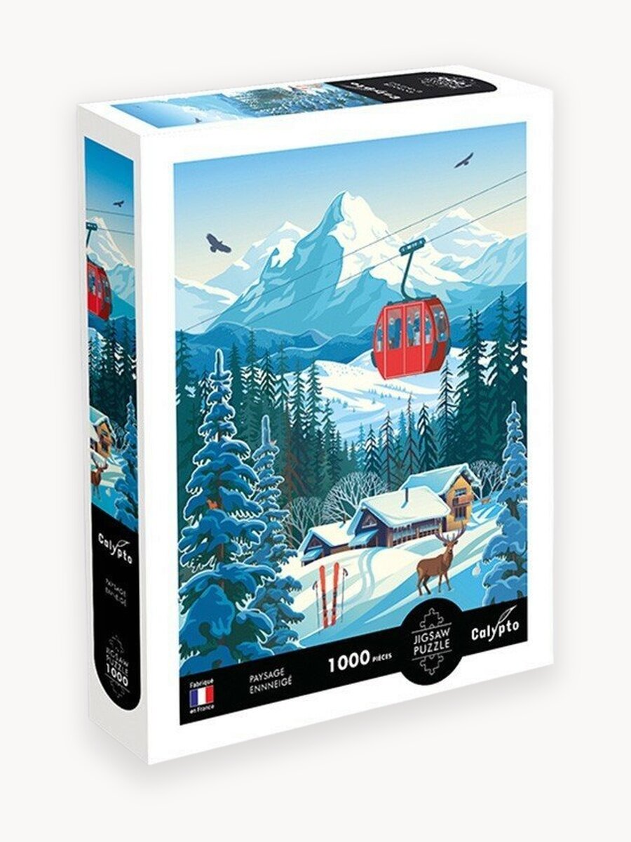 Пазл Sentosphere Горная деревня, 1000 деталей, 7500