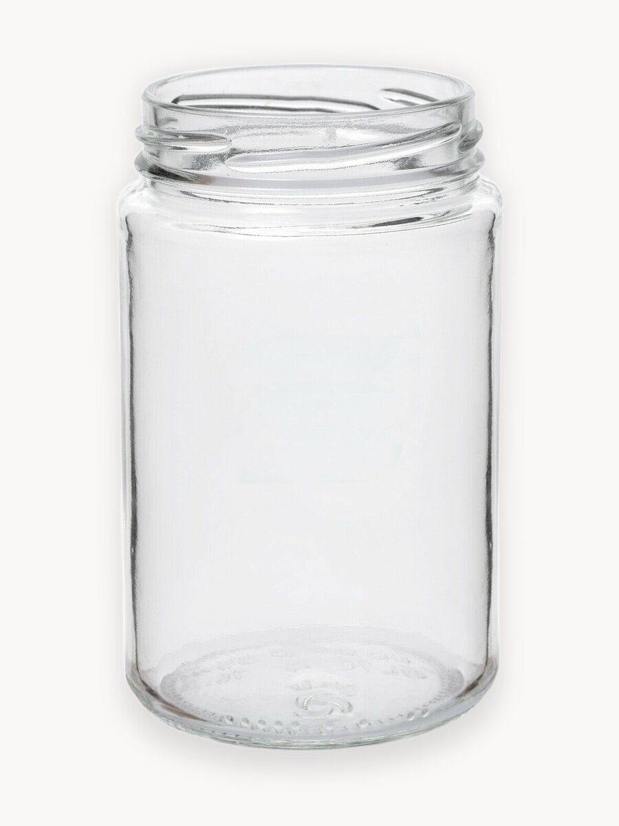 Набор Банка стеклянная для консервирования 350 мл, 20 штук с золотой крышкой твист-офф 66 мм