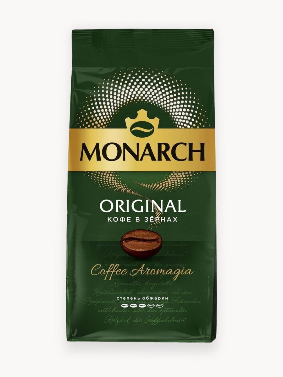 Кофе в зёрнах MONARCH Monarch Original 230 г
