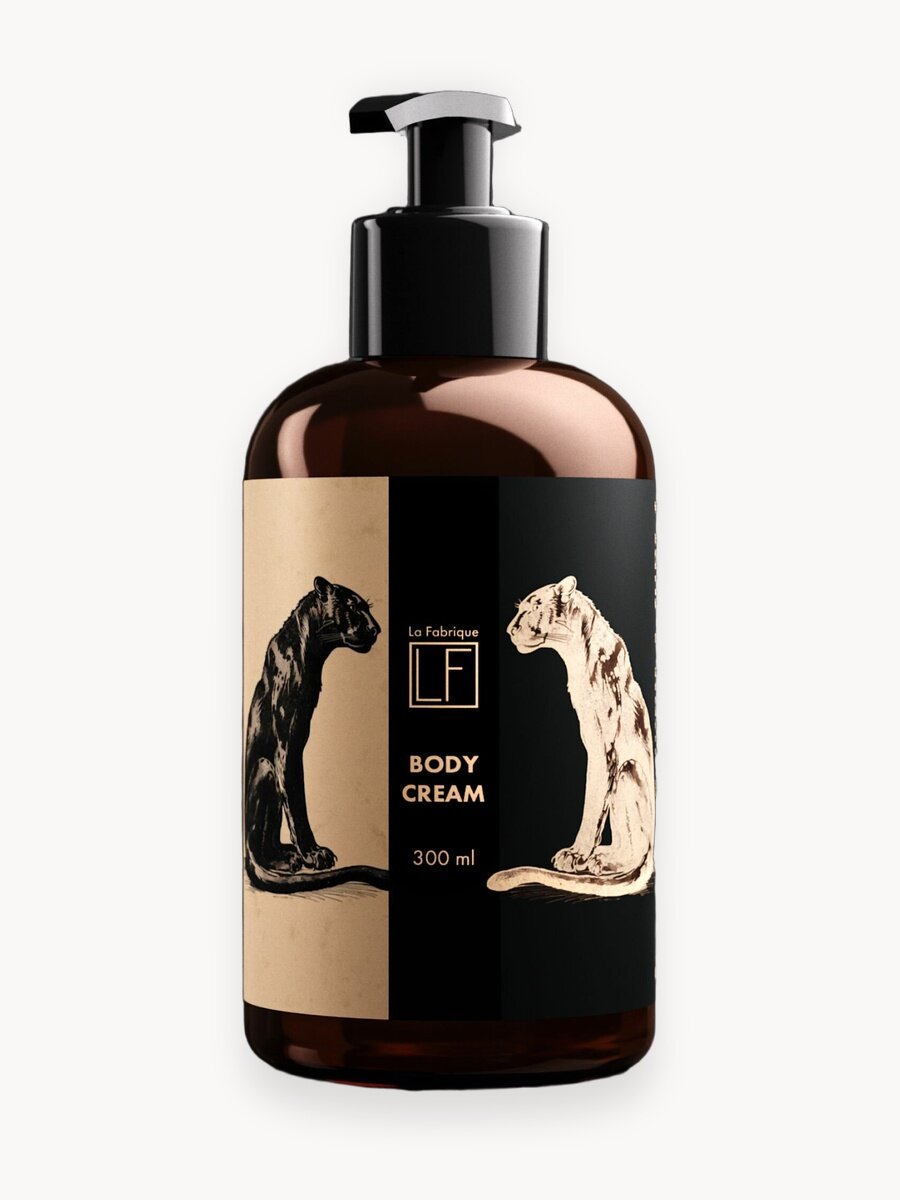 La Fabrique, Крем для тела, аромат "Мандарин, жасмин, мускус", 300 мл