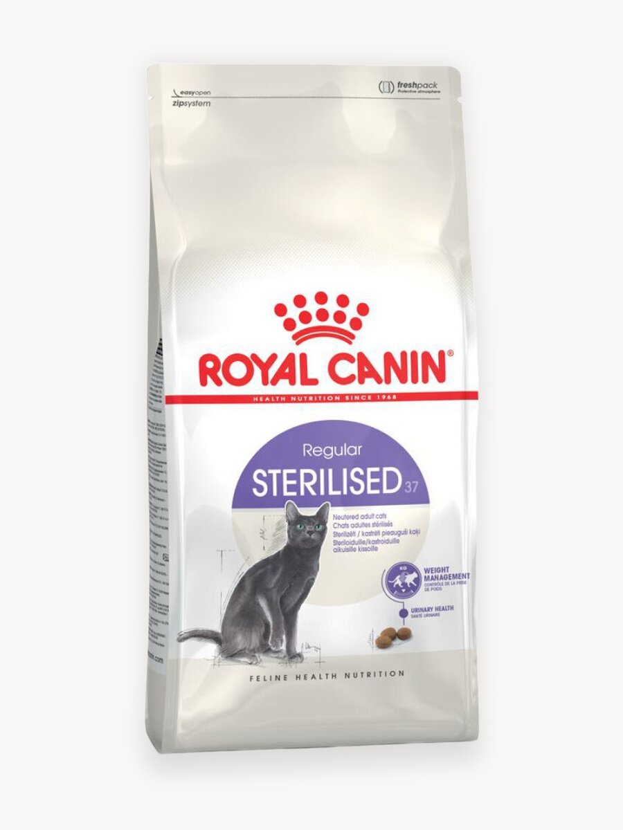 Сухой корм для стерилизованных кошек Royal Canin Sterilised 37, 400 г