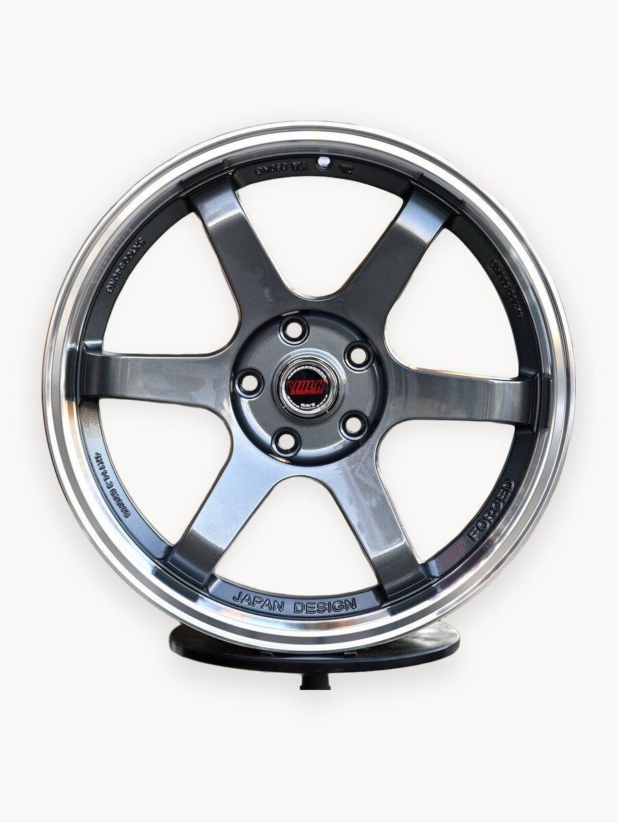 Комплект литых колесных дисков R18 Volk TE37SL Style 8J ET35 5*112 для легковых автомобилей