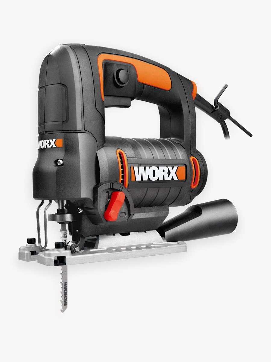 Лобзик сетевой WORX WX478.1, 20 мм, 650 Вт, щеточный двигатель, кейс