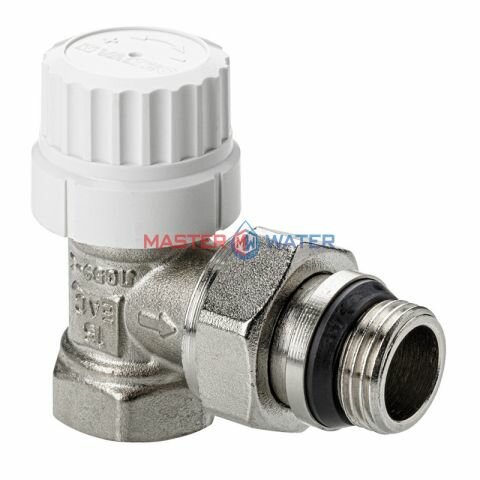 Клапан термостатический угловой 1/2" VALTEC VT.037. NRC.04