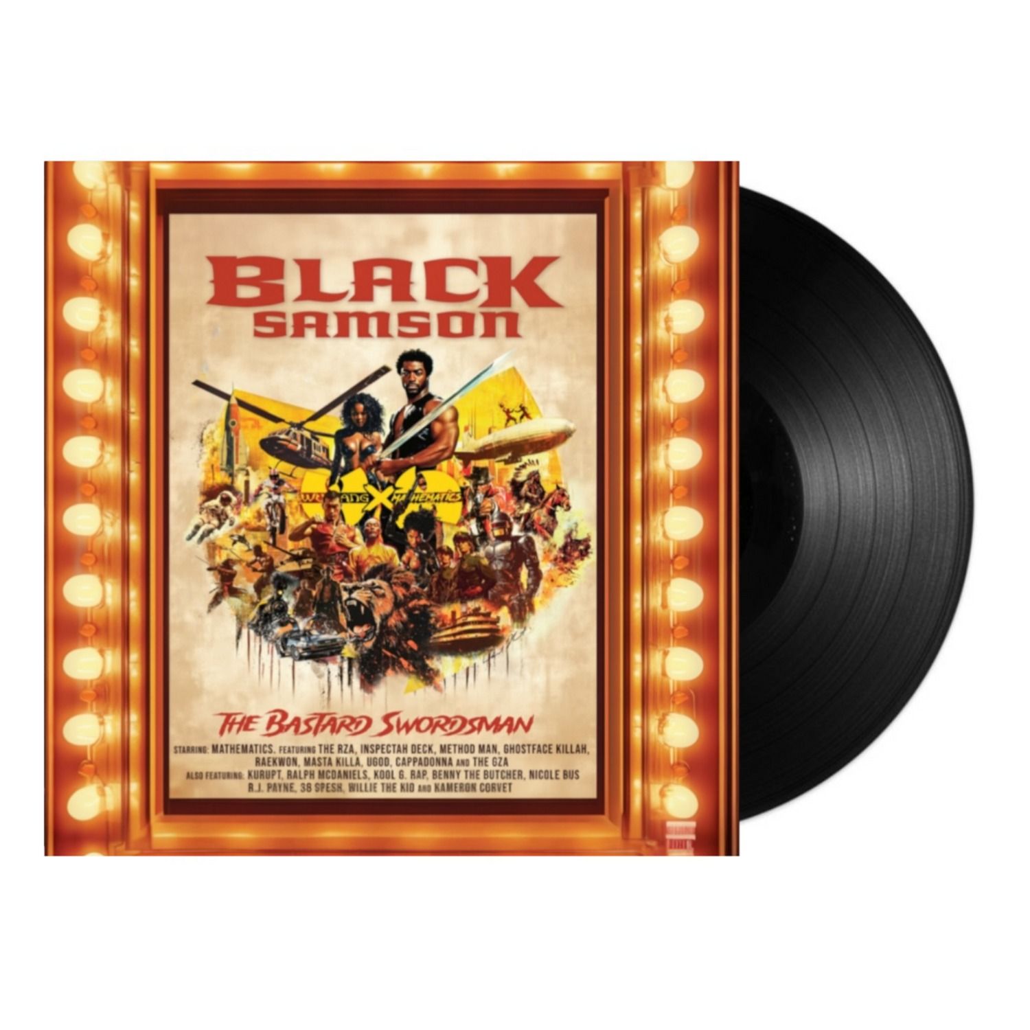 Виниловая пластинка Wu-Tang* X Mathematics - Black Samson, The Bastard Swordsman, Vinyl, LP, Album, Stereo