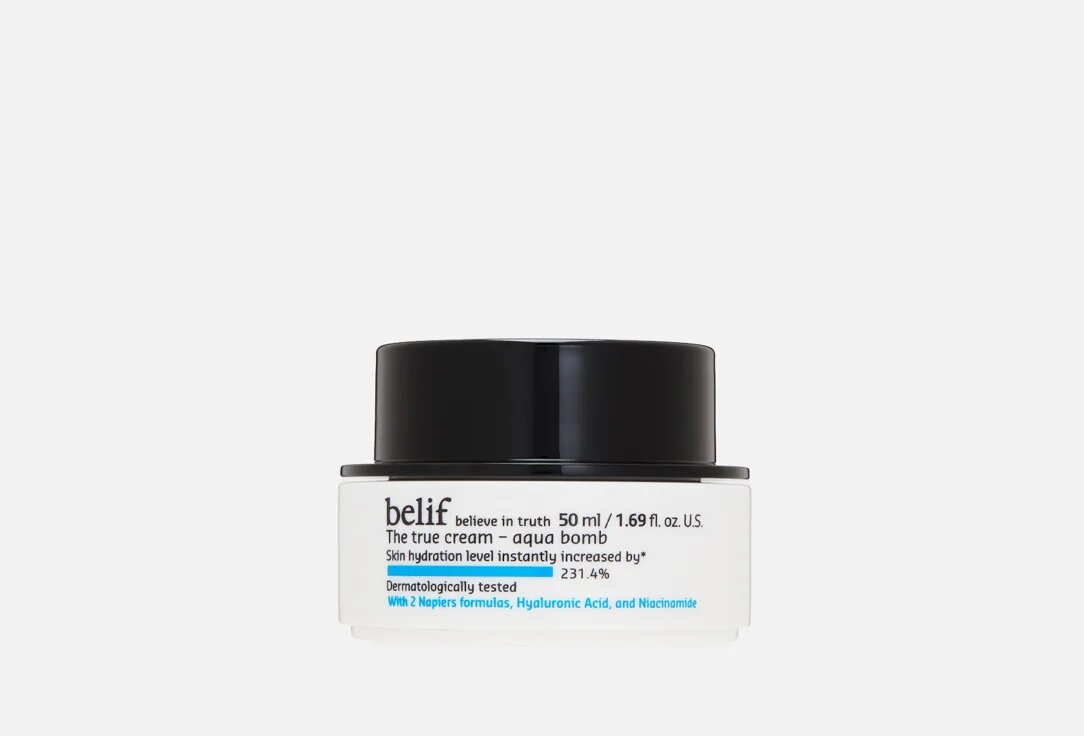 Belif The true cream aqua bomb Увлажняющий крем-гель для лица 50мл