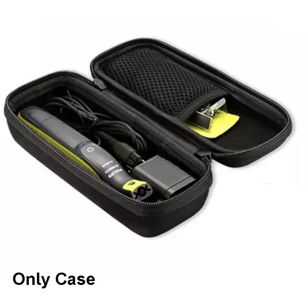 Компактный Чехол Для Хранения Бритвы Philips One Blade QP, Защитный Чехол От Падений, Черный, Black