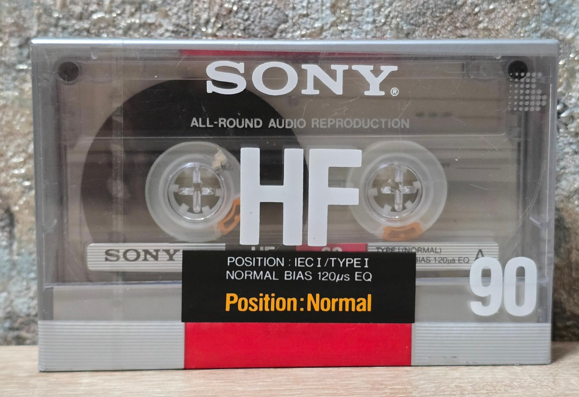 Аудиокассета SONY HF серебро