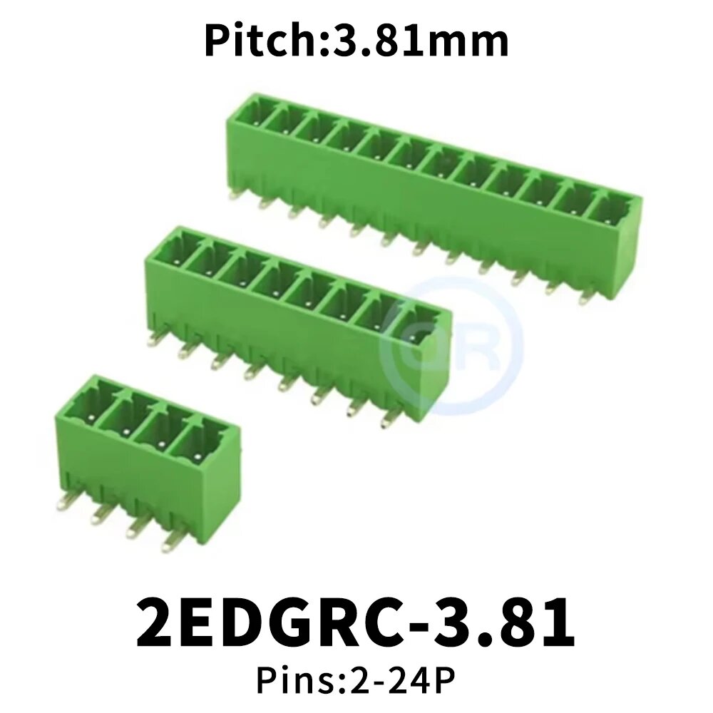 Держатели для клемм KF 2EDGRC-3.81mm JM 15EDGRC-3.81 2~24P 10 шт. 2P