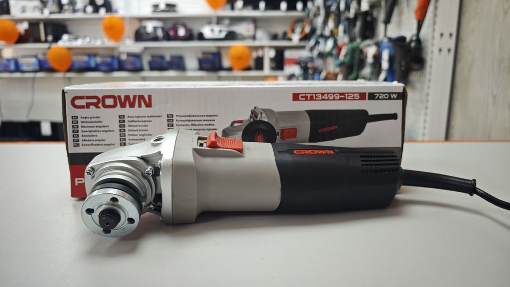 Угловая шлифмашина Crown CT13499-125