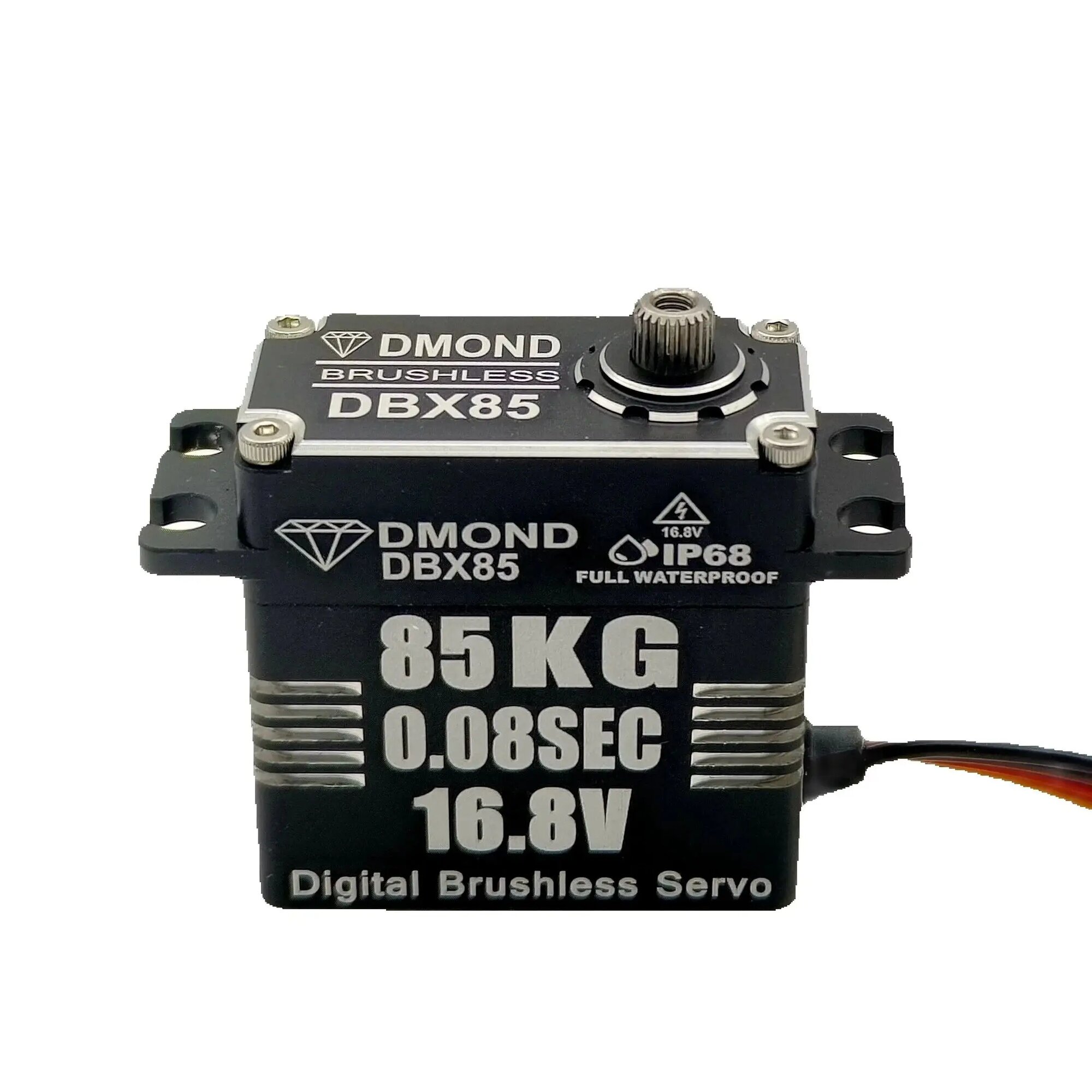 DMOND DBX85 85 кг 16,8 В Бесщеточный прямой мощности IP68 Водонепроницаемый сверхмощный сервопривод из нержавеющей передачи 1/10 Радиоуправляемый грузовик Индивидуальный продукт