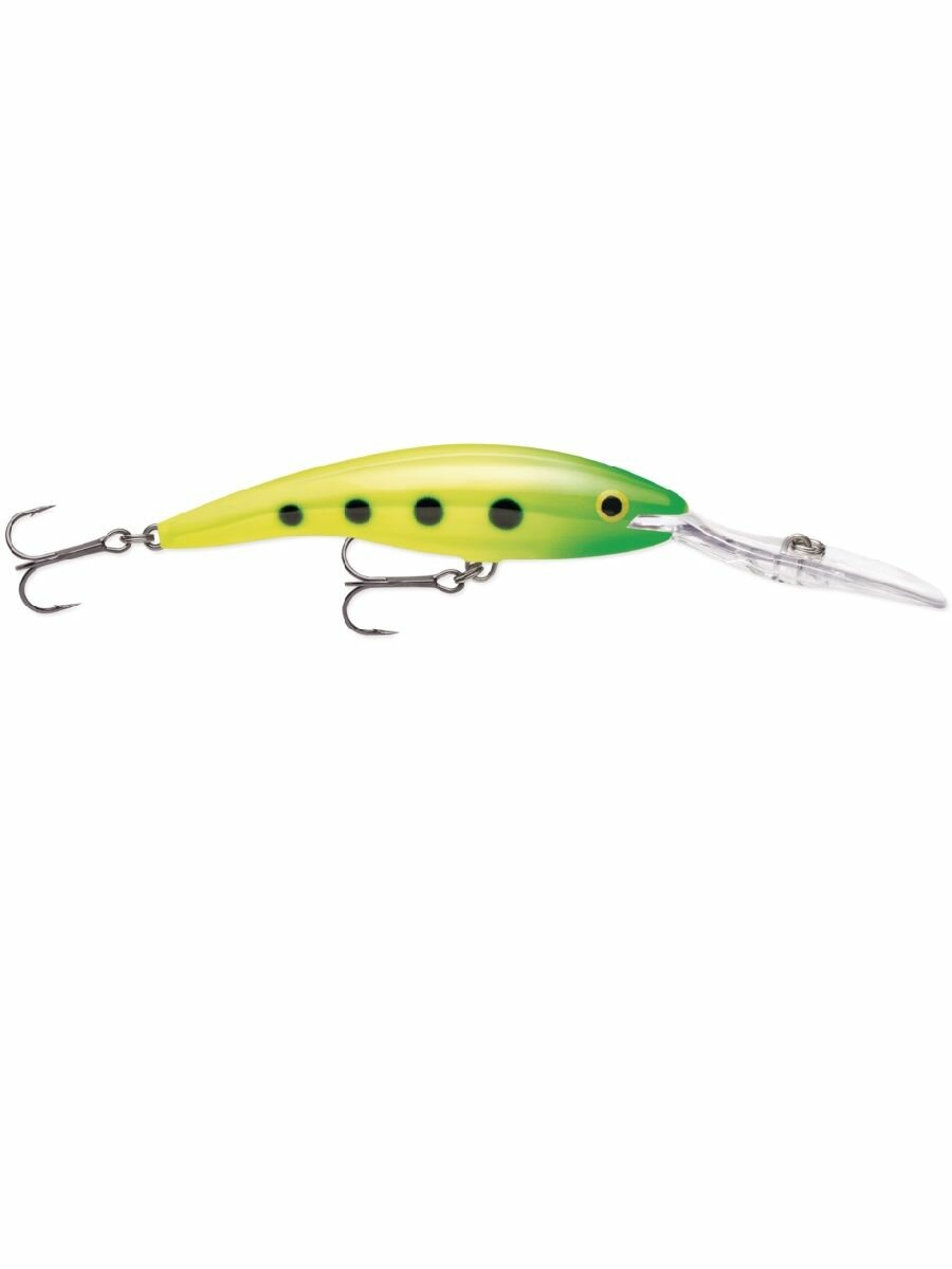 Воблеры для троллинга Rapala Deep Tail Dancer плавающий 7 см 9 гр #SLM на щуку, судака, окуня для летней рыбалки