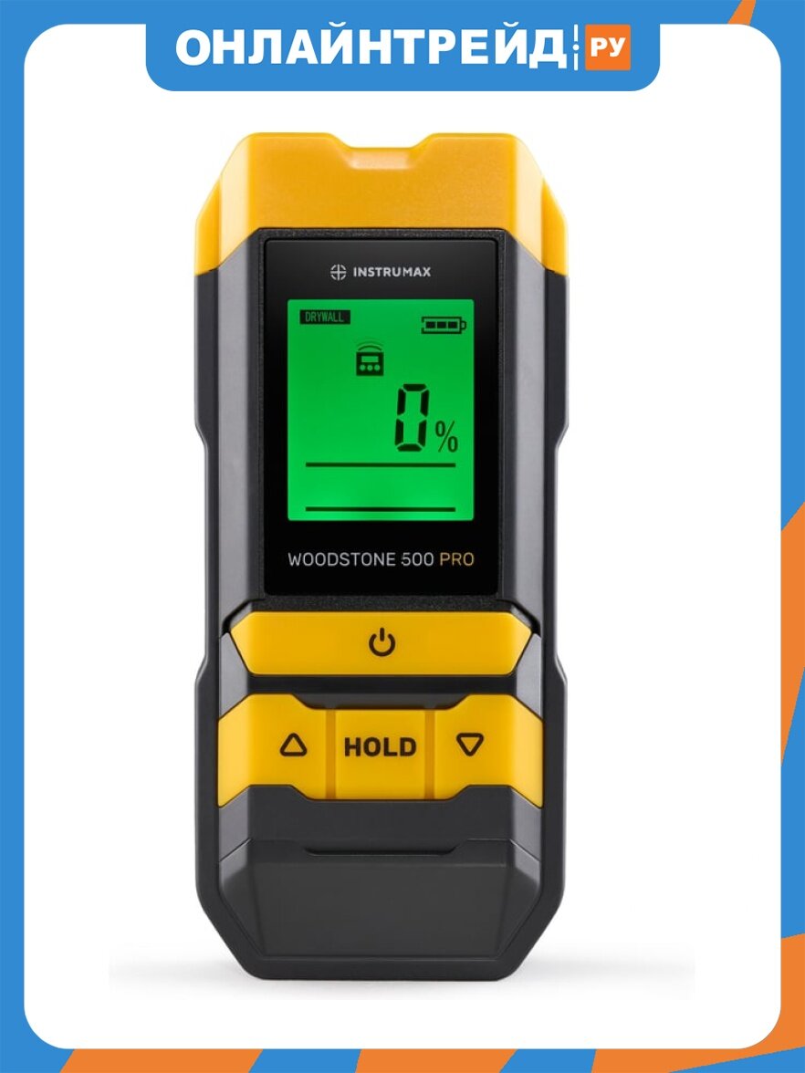 Профессиональный влагомер древесины и стройматериалов Instrumax WOODSTONE 500 PRO (IM0188)