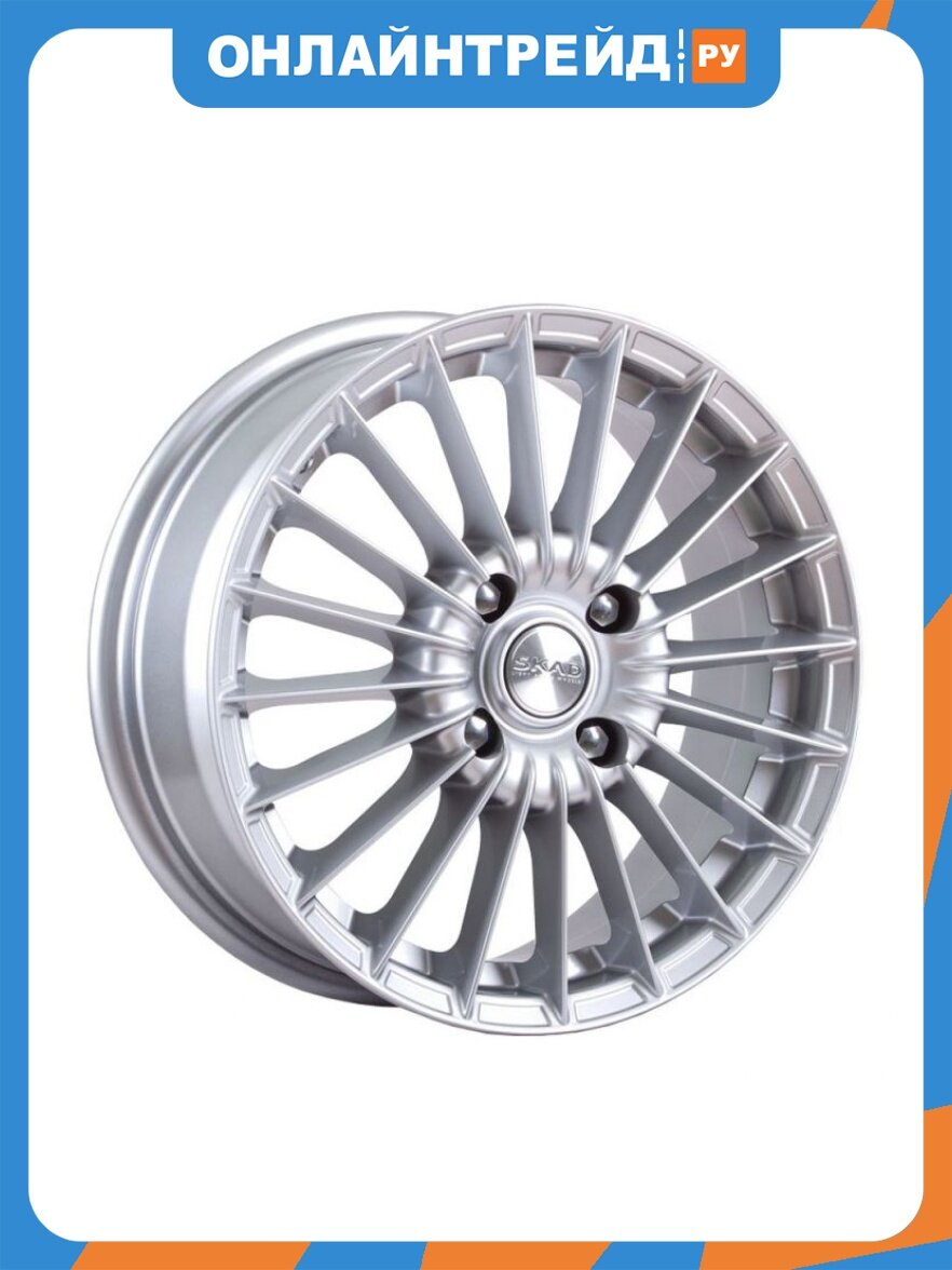 Диск Skad Веритас 6x15/4x100 D60.1 ET50 Селена