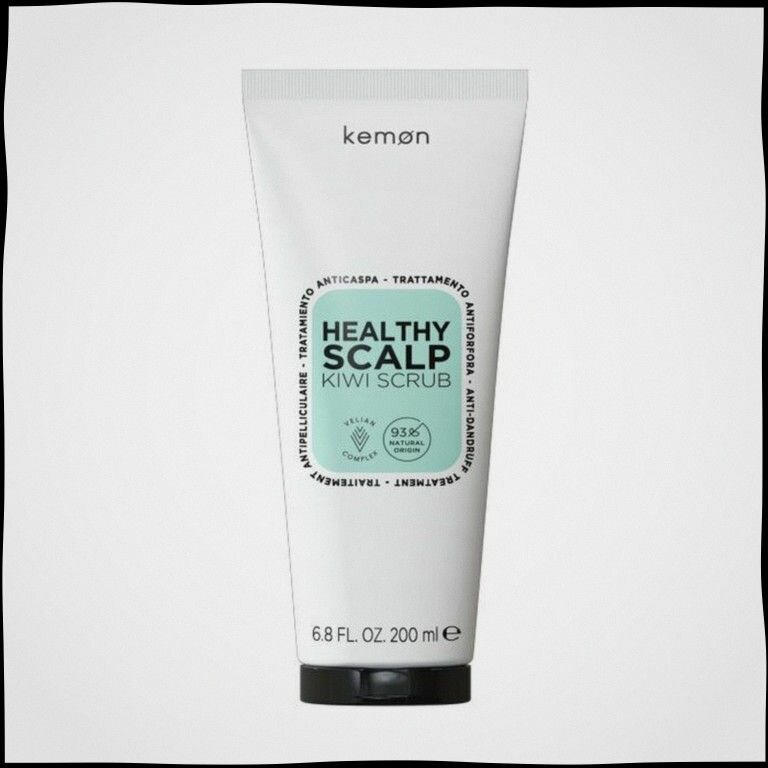 KEMON Liding Healthy Scalp Kiwi Scalp Scrub VELIAN, Скраб против перхоти с семенами киви 200 мл