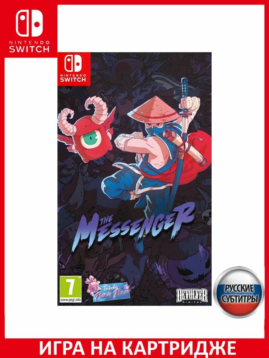 Игра The Messenger Complete Switch Русская Версия Картридж на Nintendo Switch