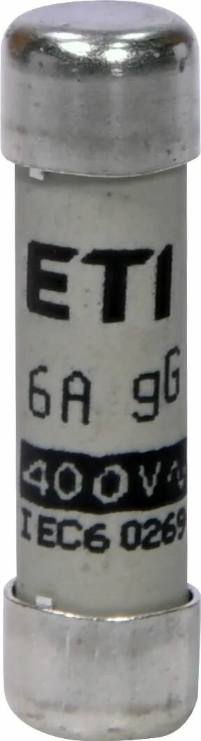 ETI 002651004 Предохранитель CH8x32 gG 6A 400V, 1шт