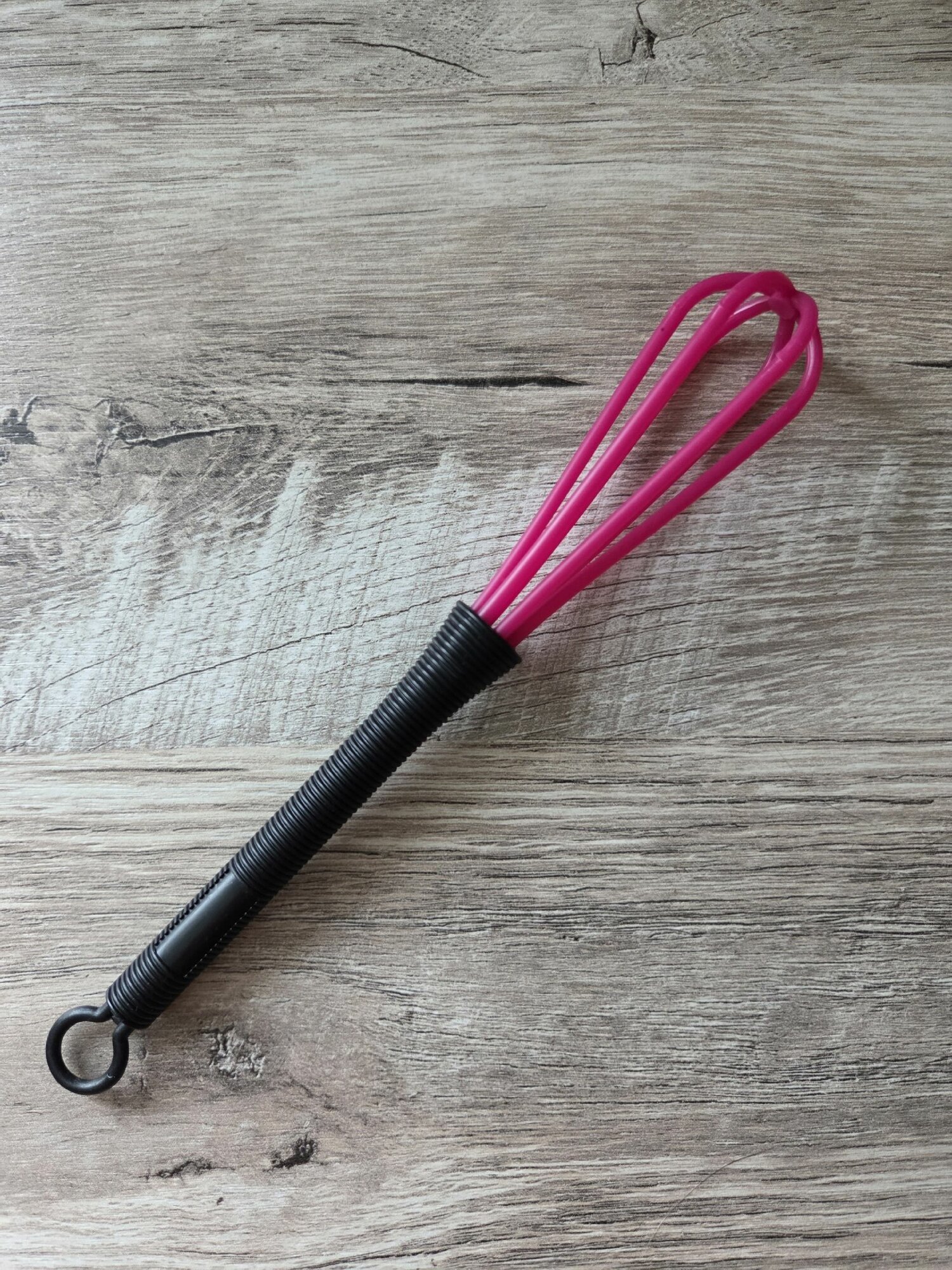 Венчик парикмахерский Keratin Tools для смешивания составов, розовый — фото 1