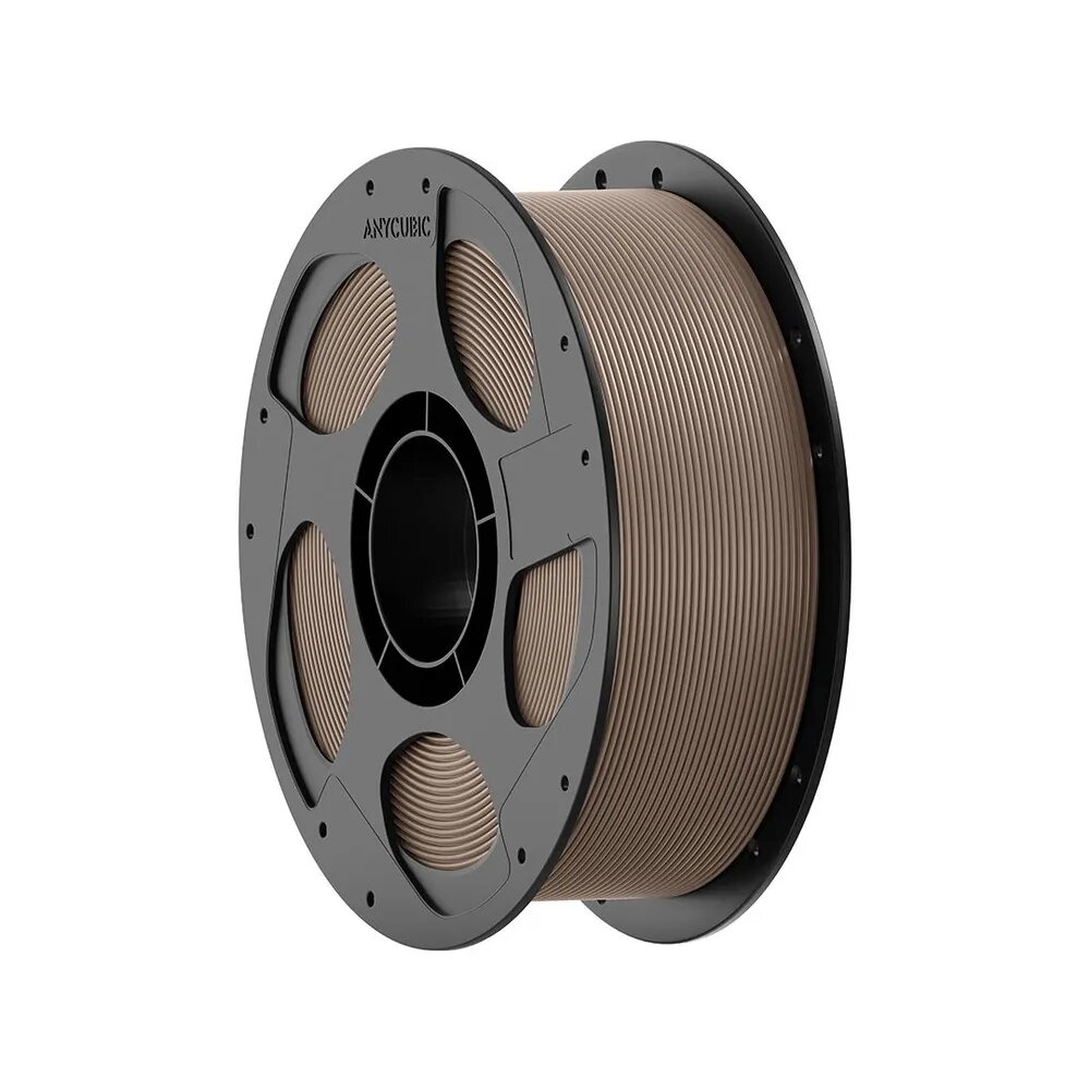 Катушка PLA пластика Anycubic ПЛА 1кг, коричневая (Brown)
