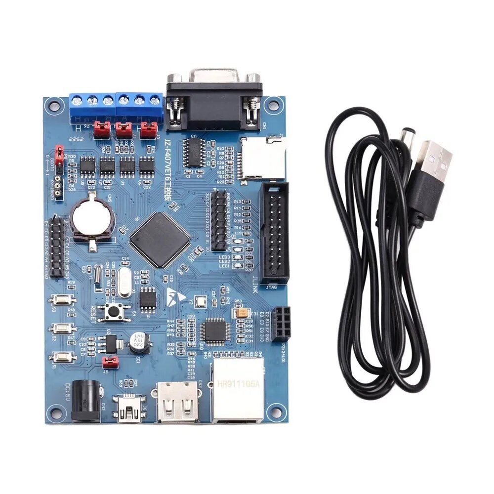 Плата разработки промышленного управления STM32F407VET6 Learning 485 Dual CAN Ethernet IoT STM32 IC Chip Integrated Circuit