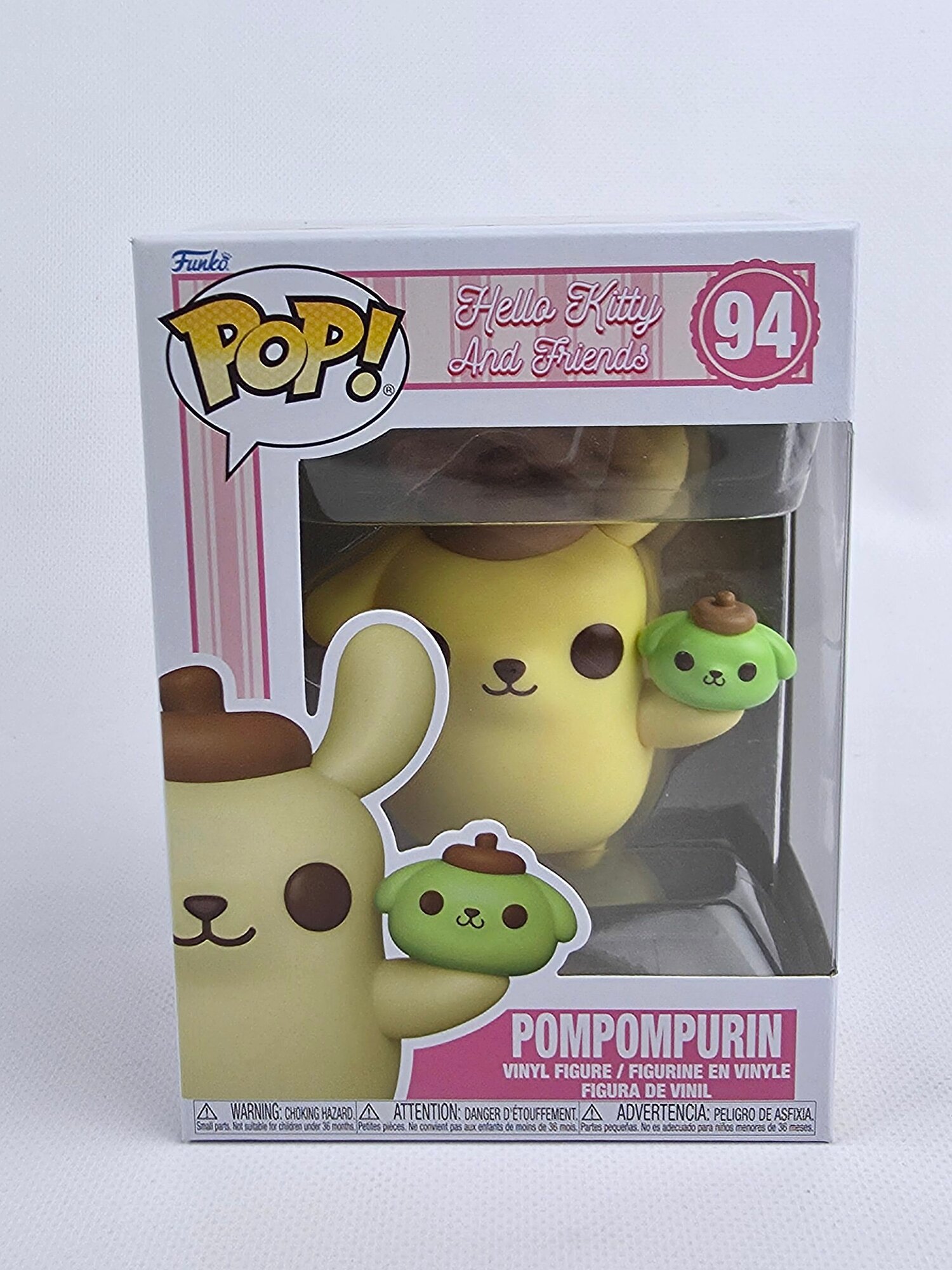 Фигурка Funko Pop Фанко поп Помпомпурин с десертом Pompompurin with Dessert из сериала Приключения Хелло Китти и друзей Санрио Hello kitty 94