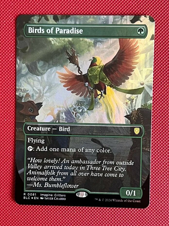MTG Foil36 Коллекционные Карты - Commercial District, Elegant Parlor, Lush Portico Зеленый, BLC 081